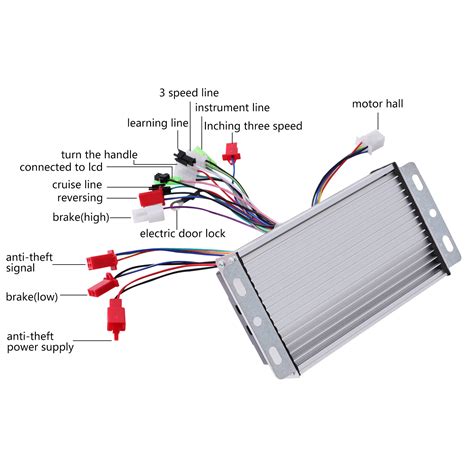 48v 72v Sine Wave Electric Motor Speed Controller 1500w For E Bike