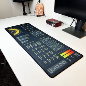 Mixing Mastering Cheat Sheet Mousepad XXL Etsy