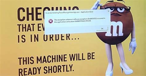 Mandm Vending Machine Error Reveals Secret Face Image Database Of College