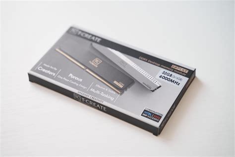 Обзор оперативной памяти T Create Expert Ddr5 6000 Элегантность и хай тек