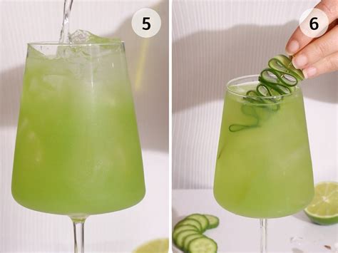 Cucumber Spritz Mocktail The Mindful Mocktail