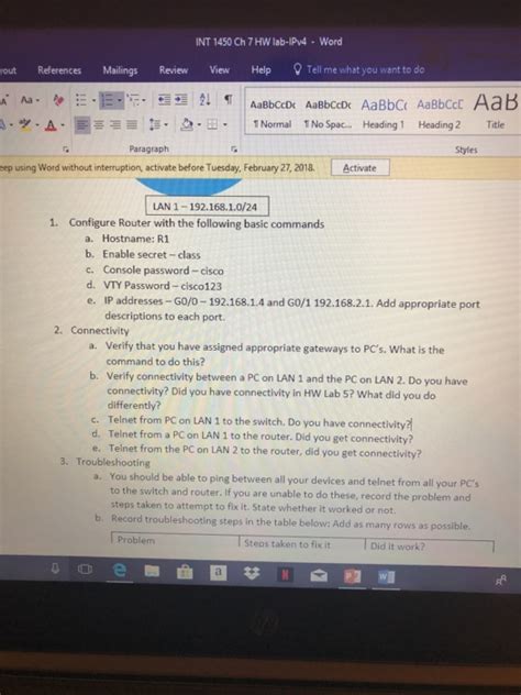 Solved Int 1450 Ch 7 Hw Lab Ipy4 Word Out References