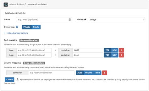 Portainer Docker Support For Commandbox And Contentbox