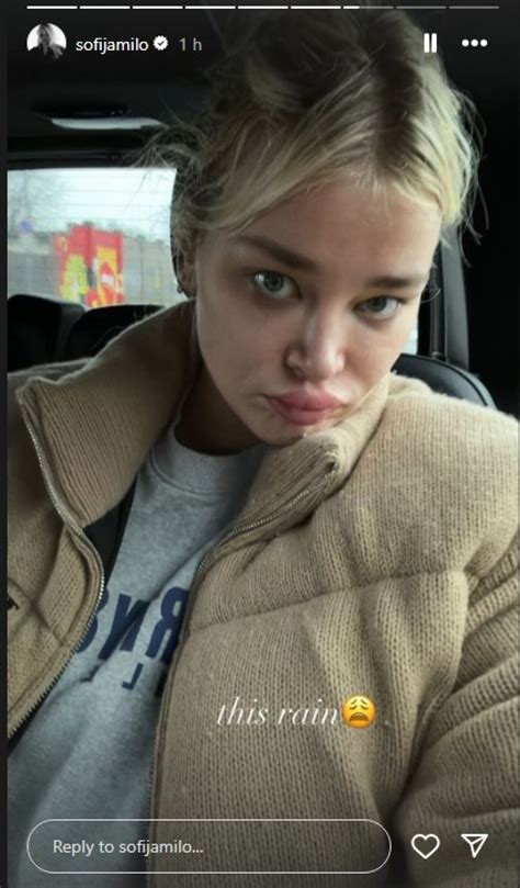 Sofija Milošević Bez šminke Alors