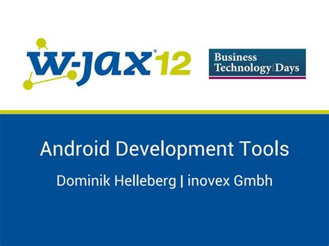 Android Development Tools Pdf