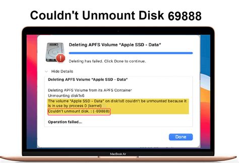 7 Fixes Fix Couldnt Unmount Disk 69888 Error On Mac And Mount Internalexternal Disk