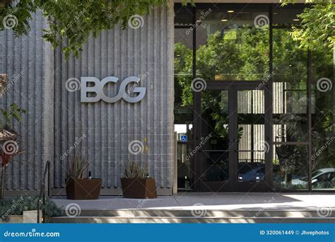 Bcg Boston Consulting Group Logo Editorial Image