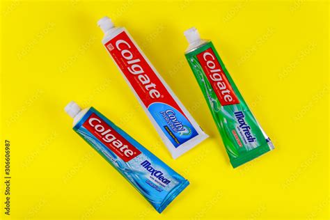 Colgate Toothpaste Manufactured By The American Oral Hygiene Products A