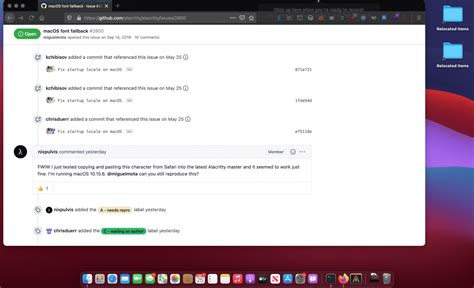 Macos Font Fallback · Issue 2800 · Alacrittyalacritty · Github