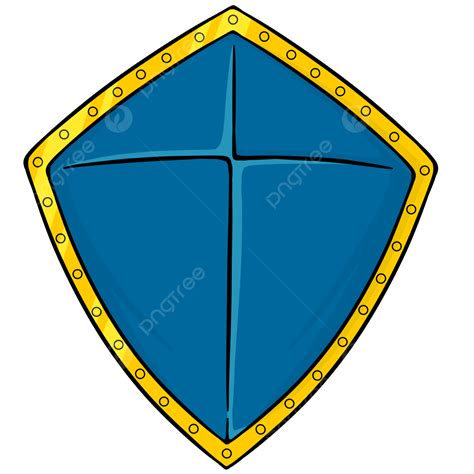 درع الكرتون درع درع أزرق الدرع الأزرق Png وملف Psd للتحميل مجانا