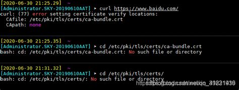 Curl 77 Error Setting Certificate Verify Locations Csdn博客