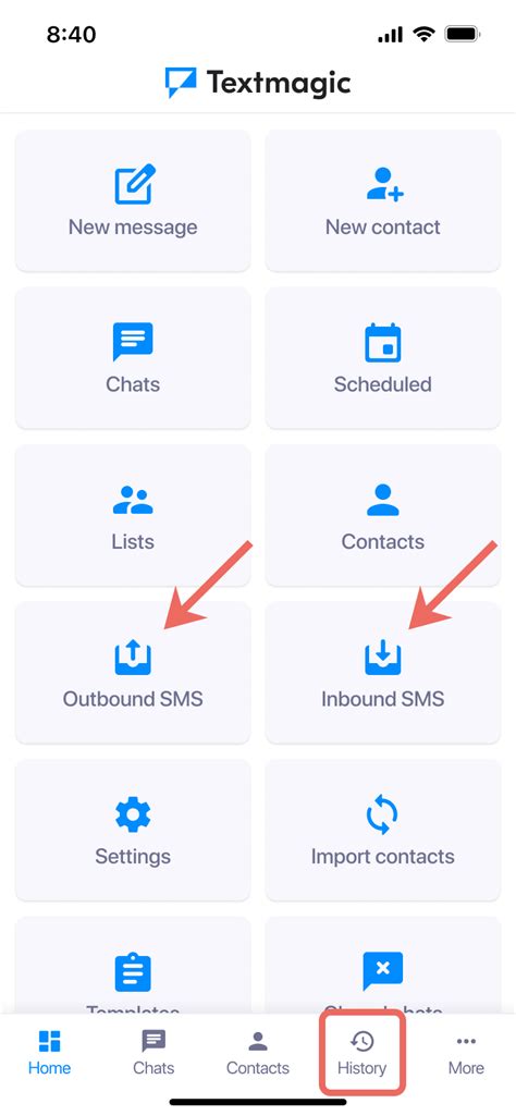 Send Text Messages Using Textmagic Mobile App