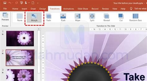 Contoh Penggunaan Morph Transition Di Powerpoint Unduh File Ppt