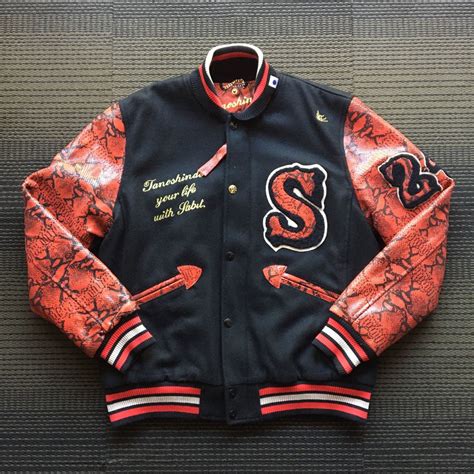 Sabit Nyc Python Varsity Jacket Barang Yang Dicari Di Carousell
