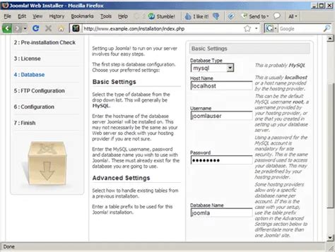 Installing Joomla 1 5 6 On A Lighttpd Web Server Debian Etch