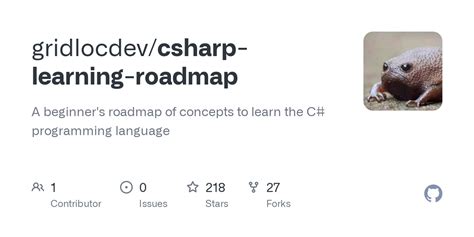 Github Gridlocdevcsharp Learning Roadmap A Beginners Roadmap Of
