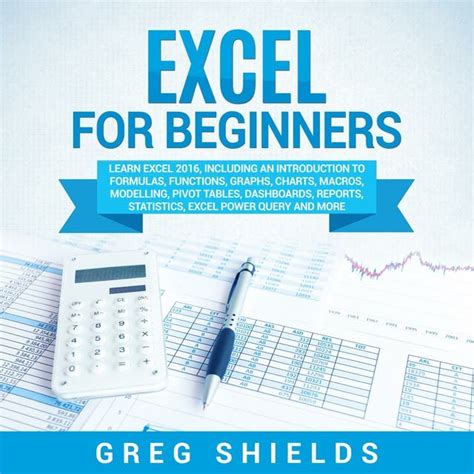 Excel For Beginners Learn Excel 2016 Including An Introduction To Formulas Functions Graphs