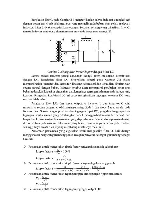 Solution Rangkaian Filter Lc Politeknik Elektronika Negeri Surabaya Electronics Circuit Filter
