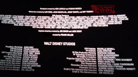 Comic Creators In Deadpool And Wolverine Credits Including Roy Thomas