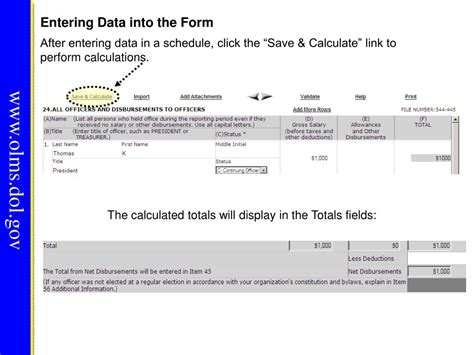 Ppt Office Of Labor Management Standards Olms Olms Dol Powerpoint Presentation Id 378169