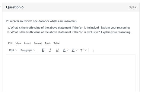 Solved January Has 31 Days Or The Number 5 Is An Integer A
