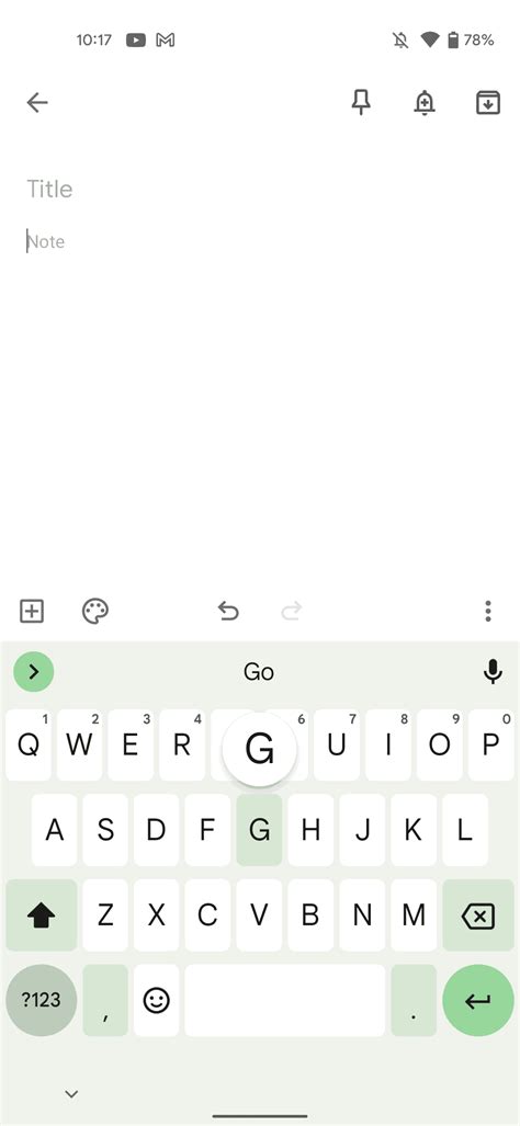 gboard on android 12 updated with circular keypress popups