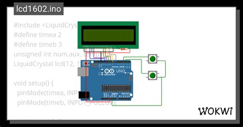 Placar Lcd Wokwi Esp32 Stm32 Arduino Simulator