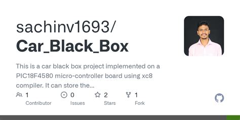 Github Sachinv1693carblackbox This Is A Car Black Box Project Implemented On A Pic18f4580