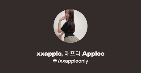 Xxapple 애프리 Applee Linktree