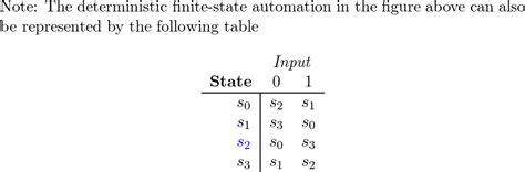 Construct A Finite State Automaton With Four States That Rec Quizlet