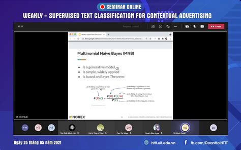 Seminar Weakly Supervised Text Classification For Contextual Advertising” Khoa Hệ Thống