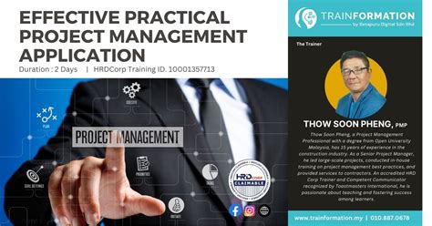 Effective Practical Project Management Application Trainformation