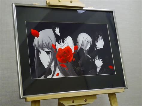 【目立った傷や汚れなし】杉菜水姫 Innocent Grey 濡烏 複製原画 イラスト展の落札情報詳細 Yahooオークション落札価格