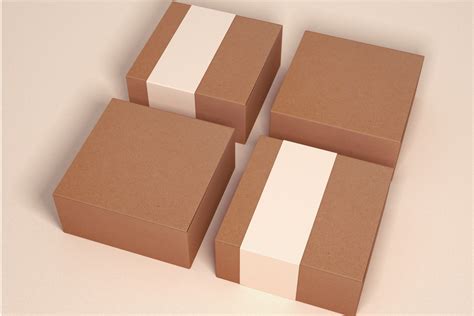 Box Mockup Design Mockup Design On Behance