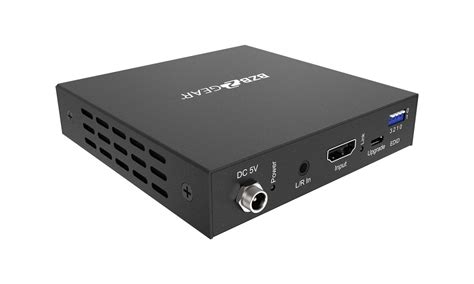 BZBGEAR 1x2 4K UHD HDMI Splitter Scaler With Analog Audio Embedder And Digital Audio De Embedder