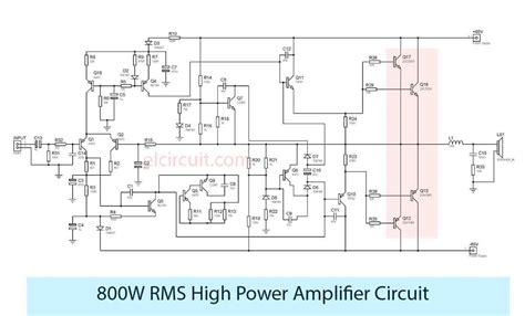 A Schematic Of A Circuit For Amplifying Voltage