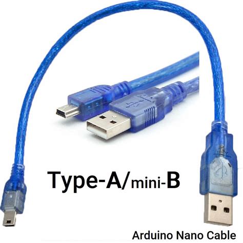 Cable For Arduino Nano Type A To Mini B Hte Babgladesh