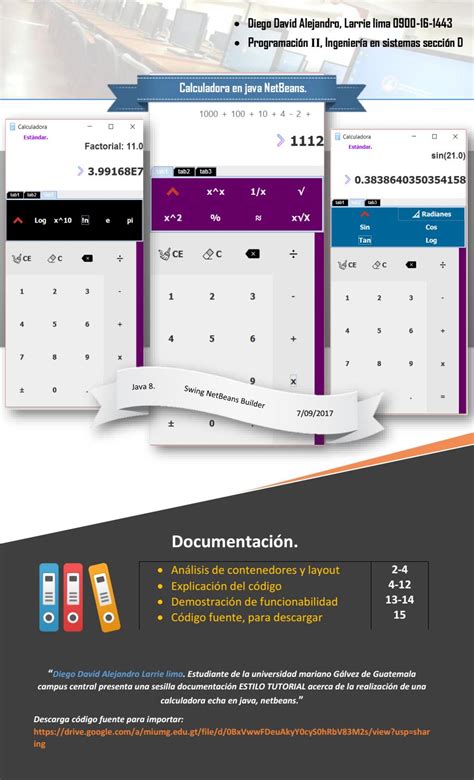 Calculadora Grafica En Java Netbeans Ide 82 2017 Youtube
