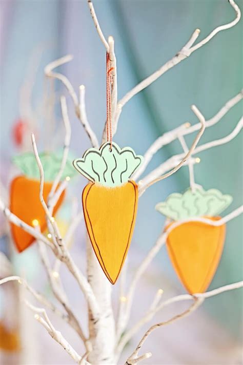Diy Easter Tree Ornaments Cute Dollar Tree Easter Craft
