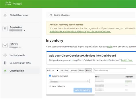 Solved How To Create A Configuration Template The Meraki Community