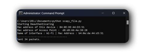 How To Disconnect Devices From Wi Fi Using Scapy In Python Geeksforgeeks