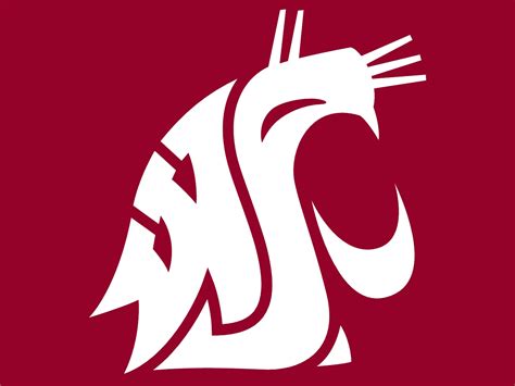 Washington State Cougars Logo Wsu Drawing Free Image Download