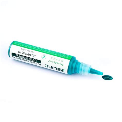 ᐉ Маска для пайки Relife RL-UVH 901G ультрафиолетовая Green 10 мл ...