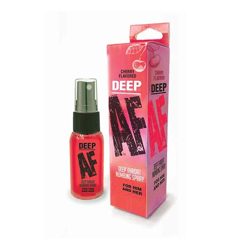 Deep Af Deep Throat Numbing Spray Cherry 1 Fl Oz Shop
