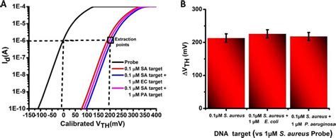 A Idvg Characterization For Specificity Test For S Aureus 16s Rrna Download Scientific