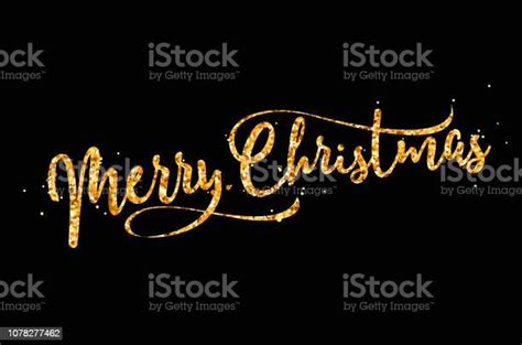 검은 바탕에 황금 텍스트입니다 초대장 및 인사말 카드 인쇄 및 포스터에 대 한 메리 크리스마스와 새 해 복 많이 받으세요 글자