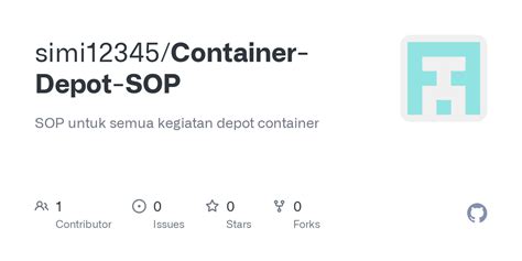 Github Simi12345container Depot Sop Sop Untuk Semua Kegiatan Depot