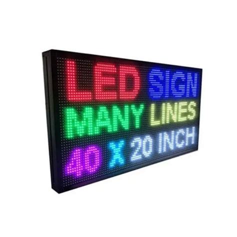 Scrolling Led Display At 250000 Inr In Pune Maharashtra Vishwanjali Technology Pvt Ltd