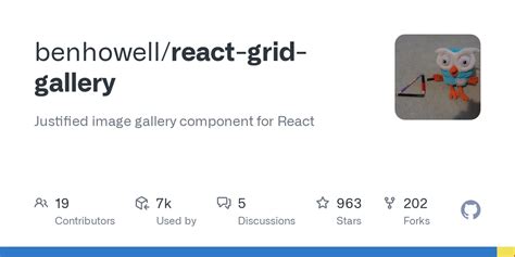 react grid gallery app tsx at master · benhowell react grid gallery