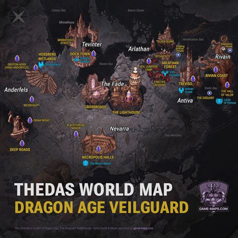 Dragon Age Map Of